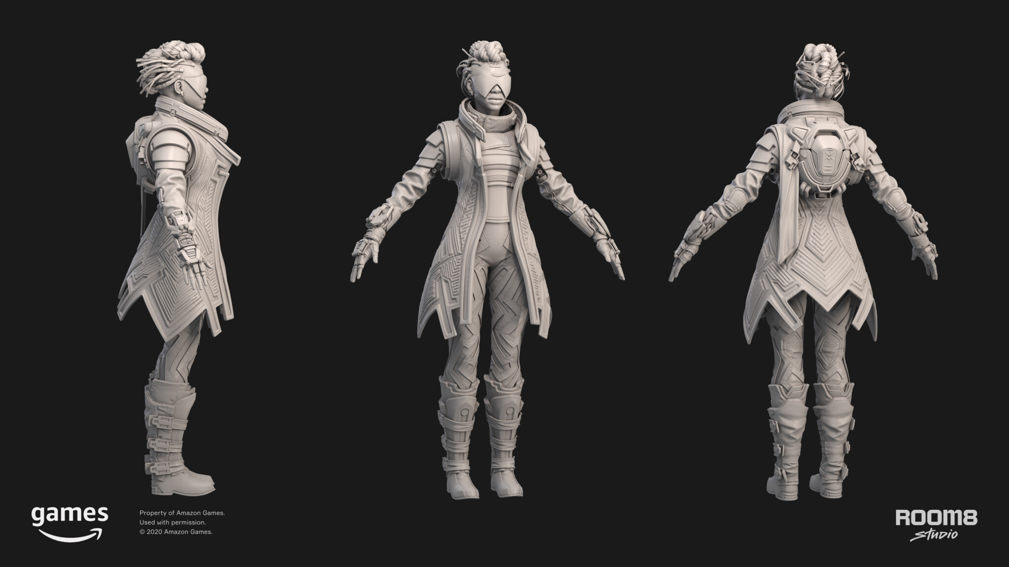 Realistic 3D Characters & Creatures - Room 8 Studio