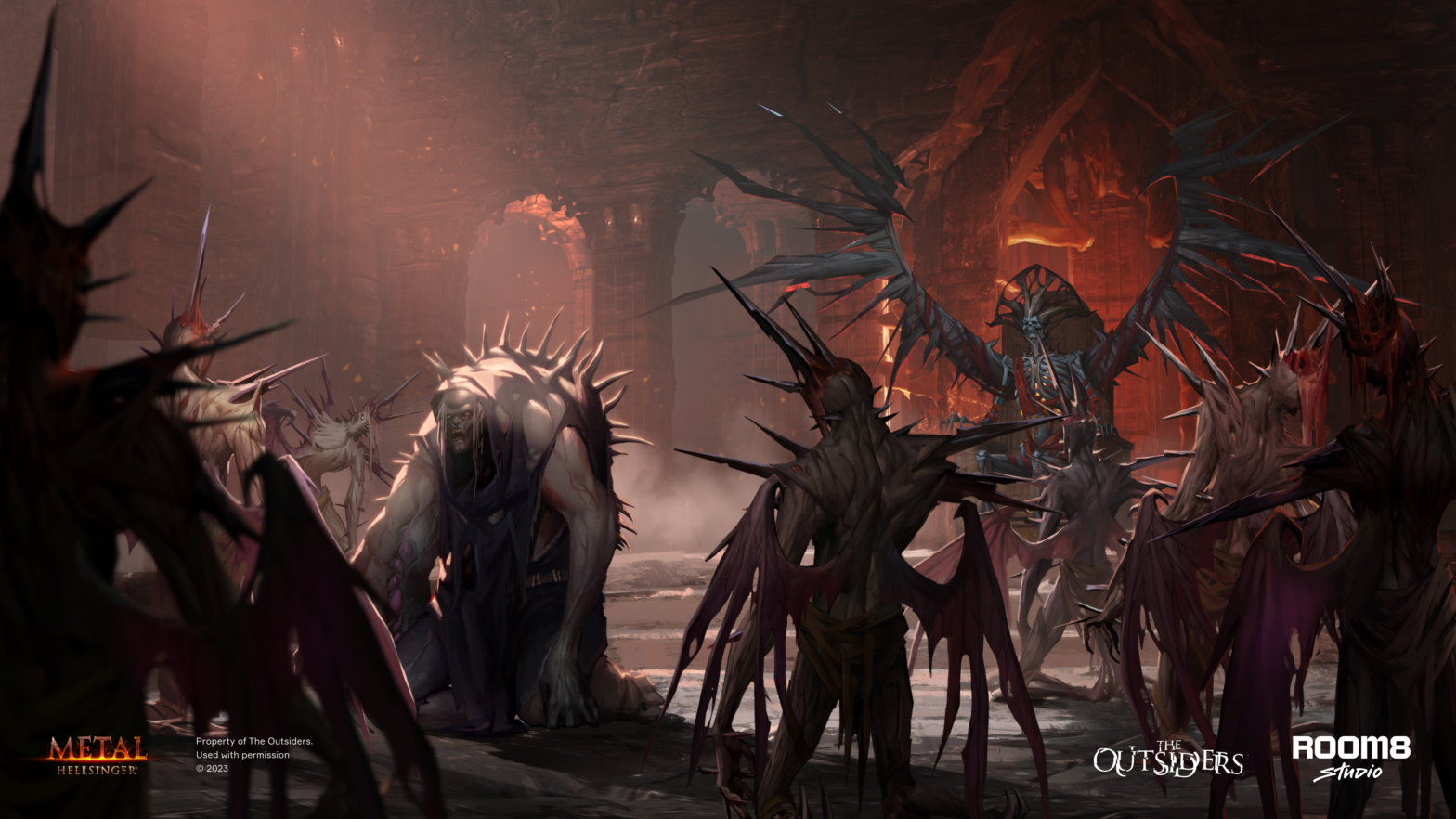 Metal: Hellsinger - Room 8 Studio