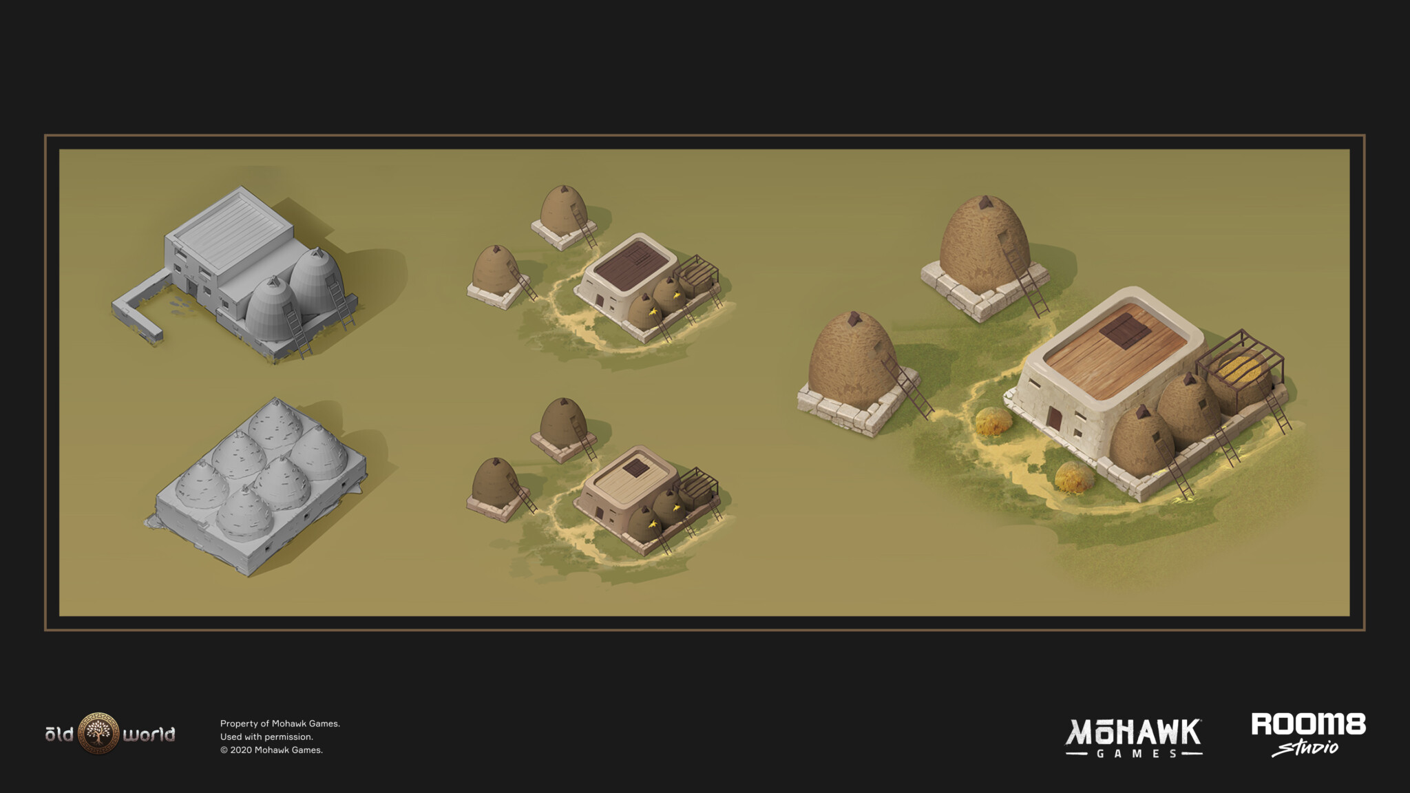 Stylized Environment Concept Art - Room 8 Studio