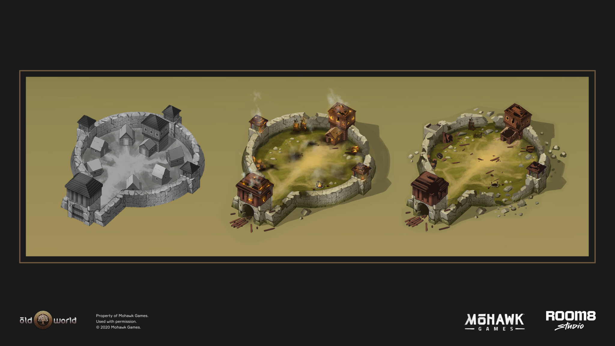 Stylized Environment Concept Art - Room 8 Studio