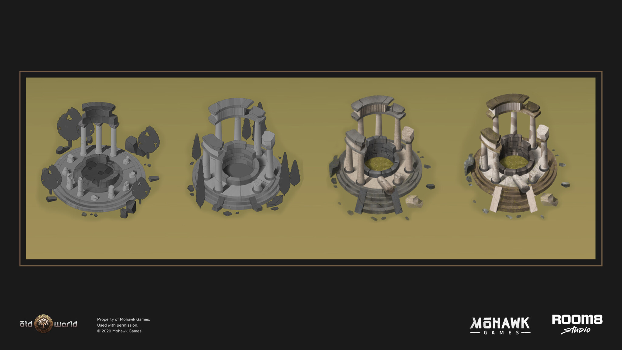 Stylized Environment Concept Art - Room 8 Studio