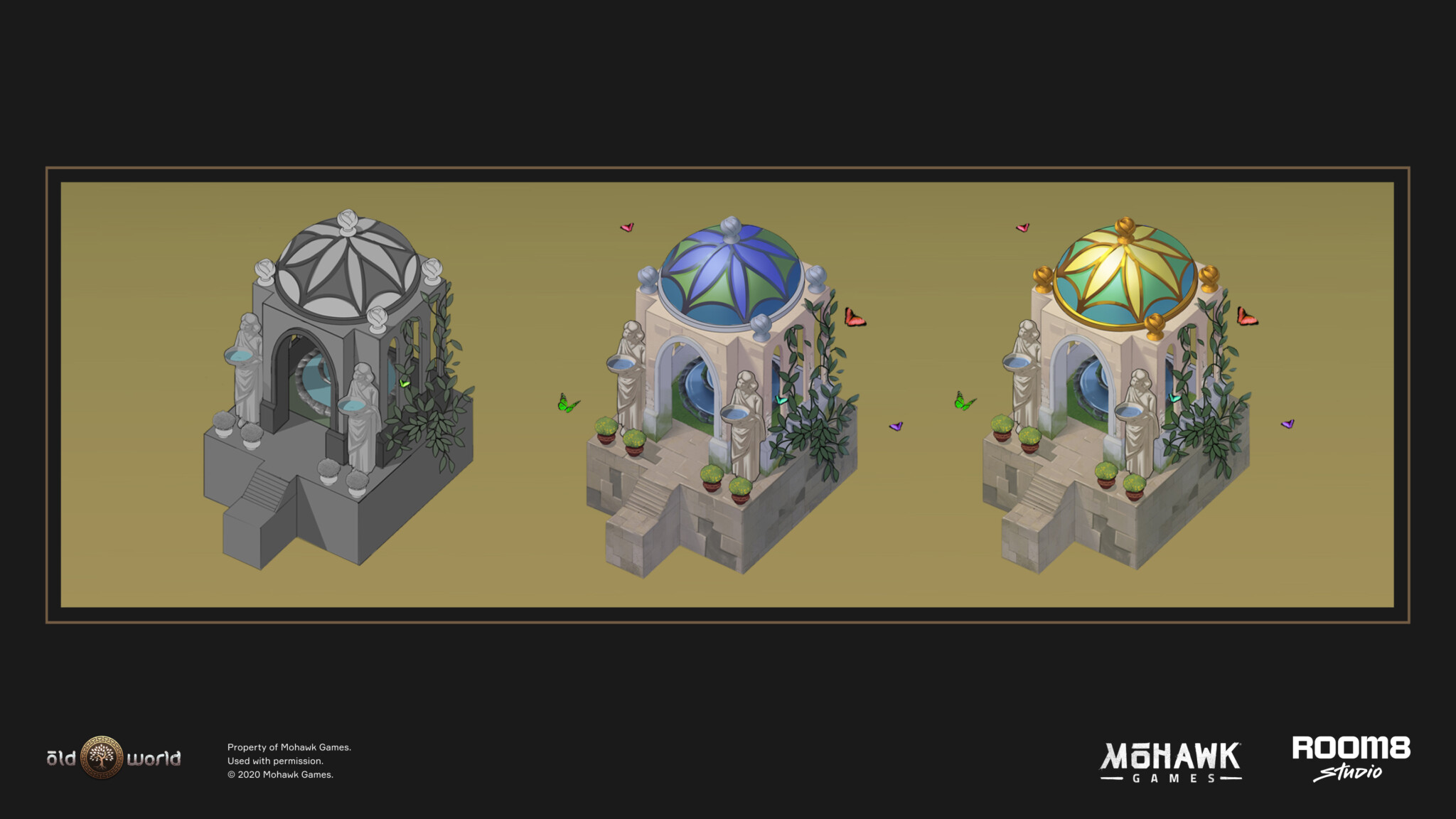 Stylized Environment Concept Art - Room 8 Studio