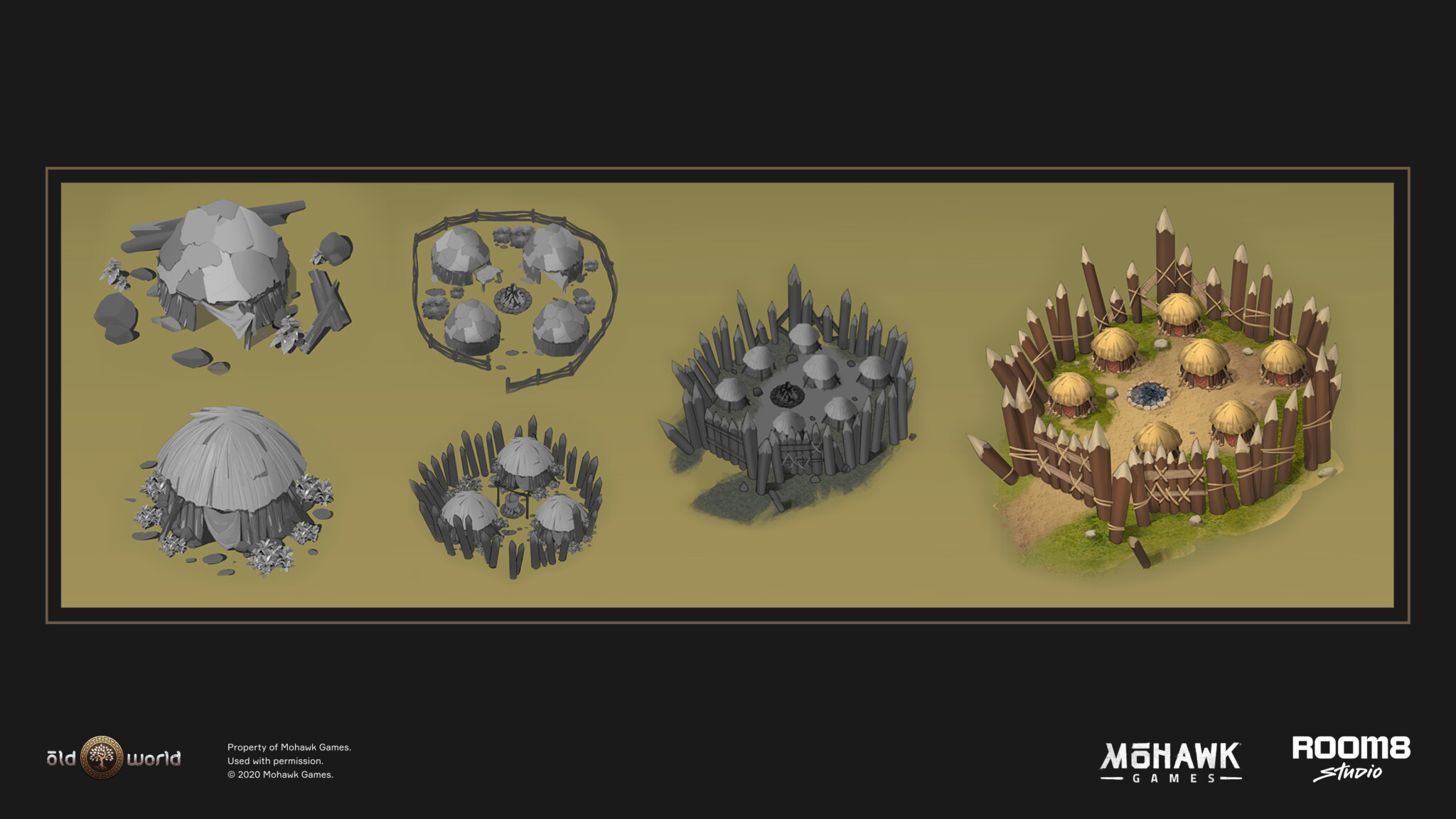Stylized Environment Concept Art - Room 8 Studio