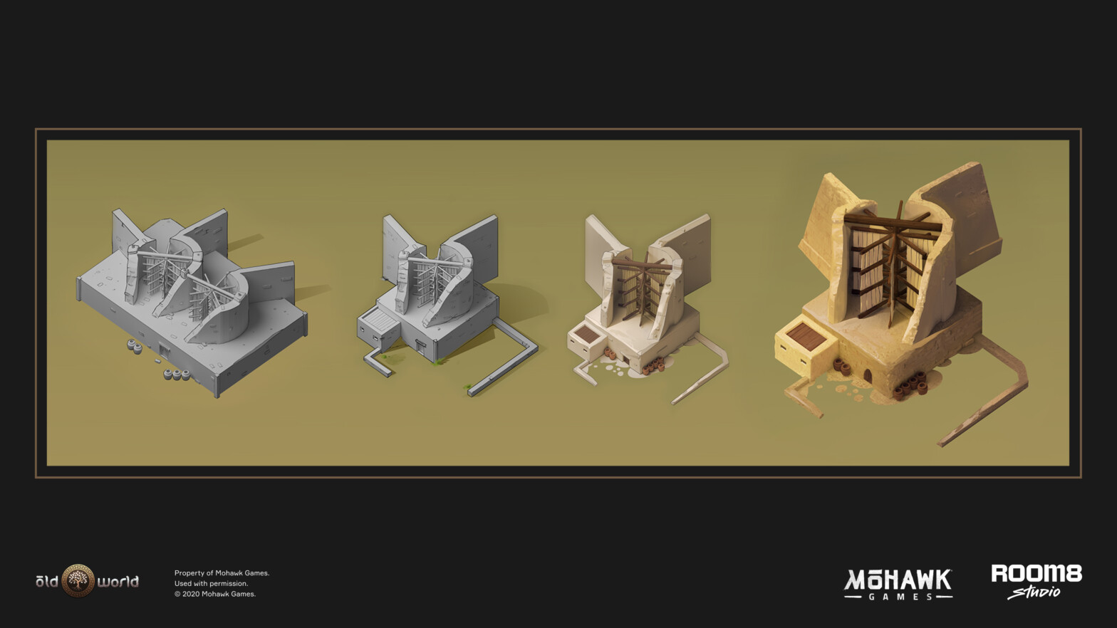 Stylized Environment Concept Art - Room 8 Studio