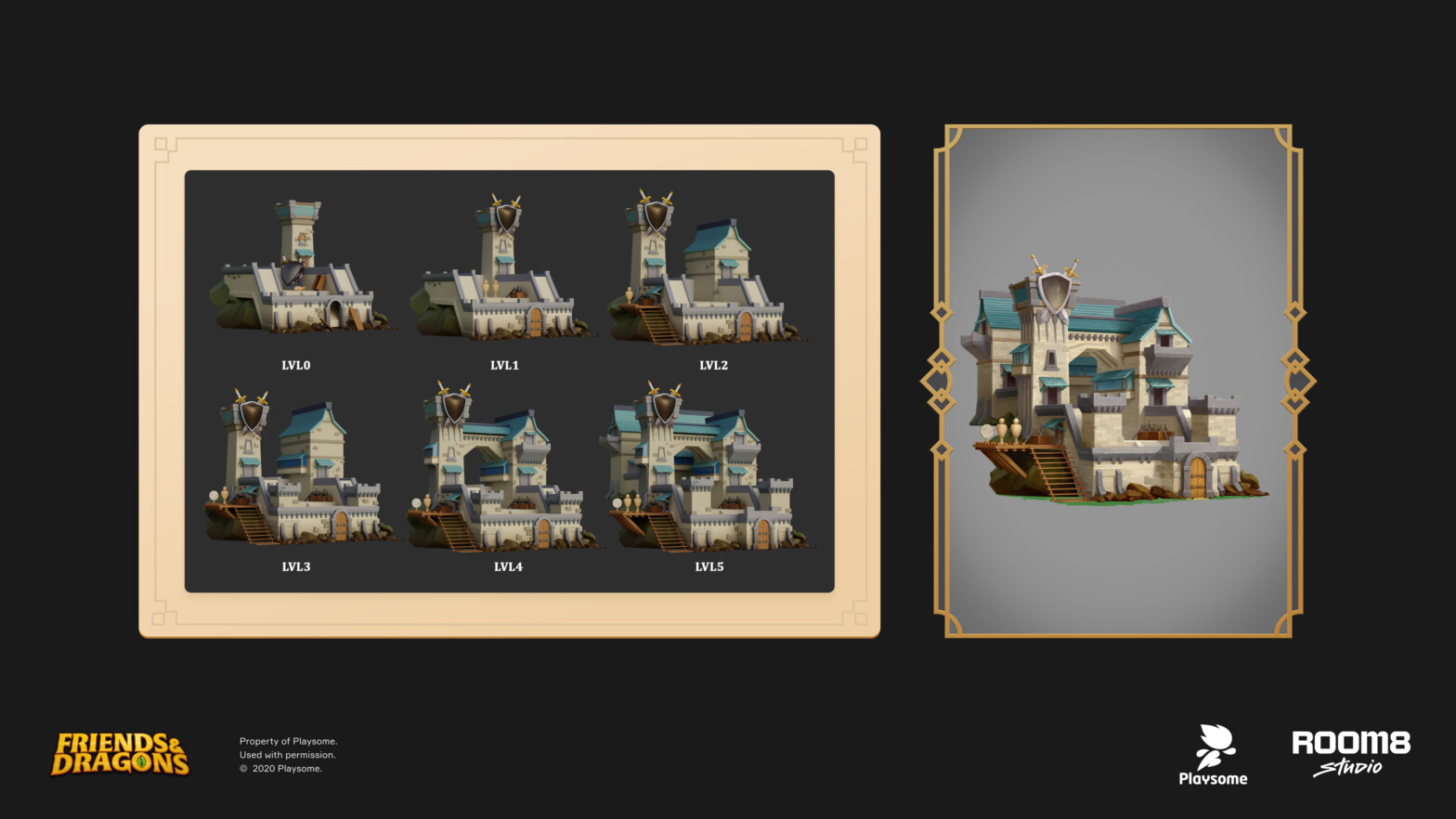 Stylized Environment Concept Art - Room 8 Studio