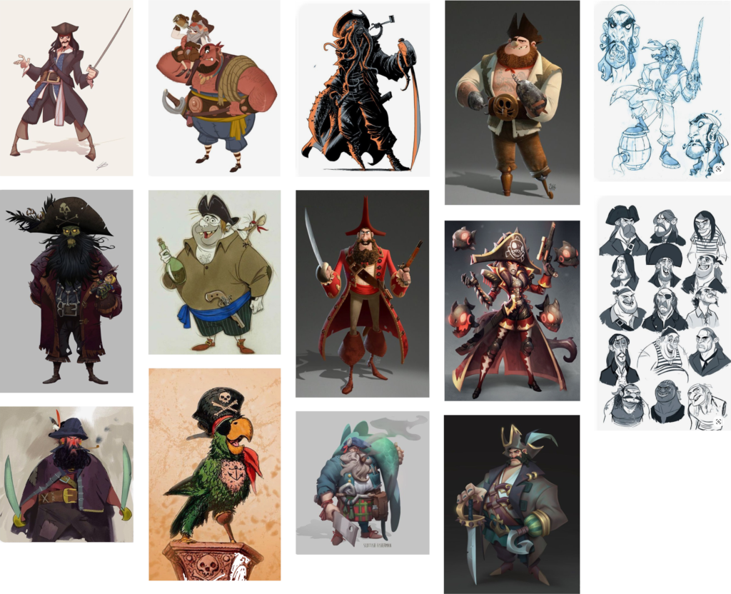 Cartoon Character Concept Art - Room 8 Studio