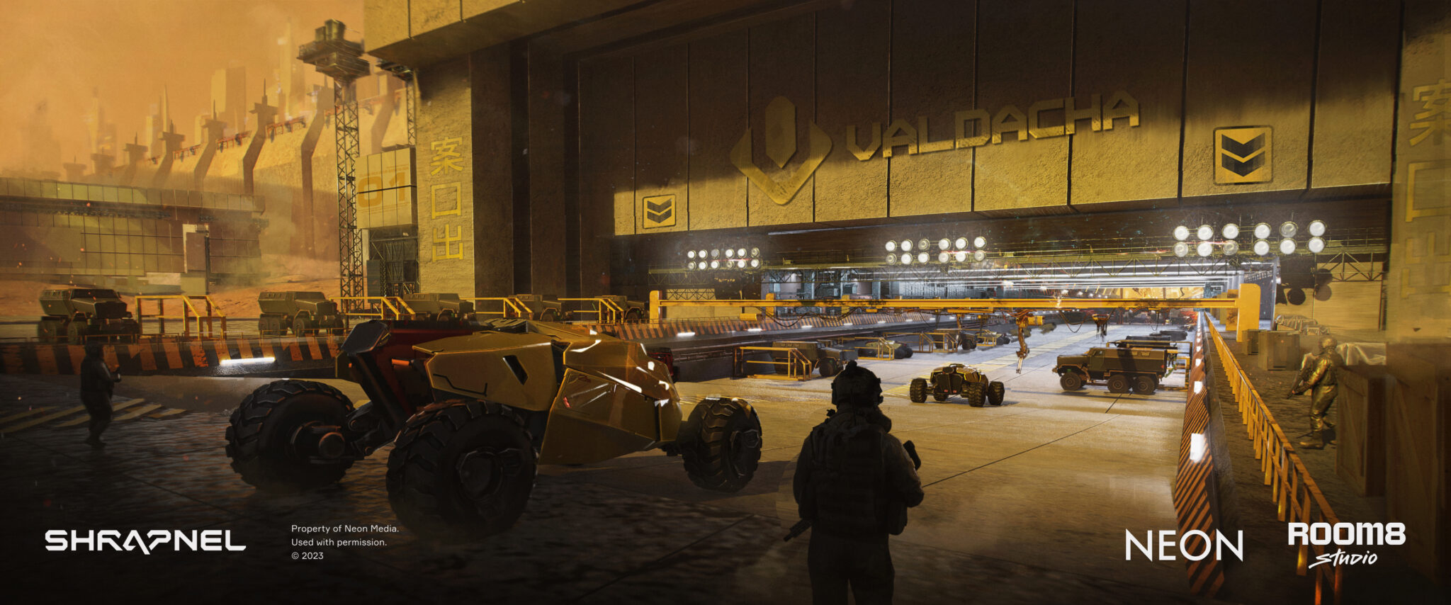 Shrapnel Behind the Scenes Part I: Environment Concept Art - Room 8 Studio