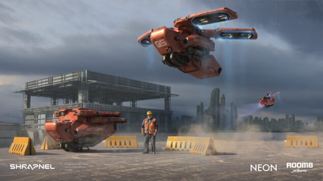 Shrapnel Behind the Scenes Part I: Environment Concept Art - Room 8 Studio
