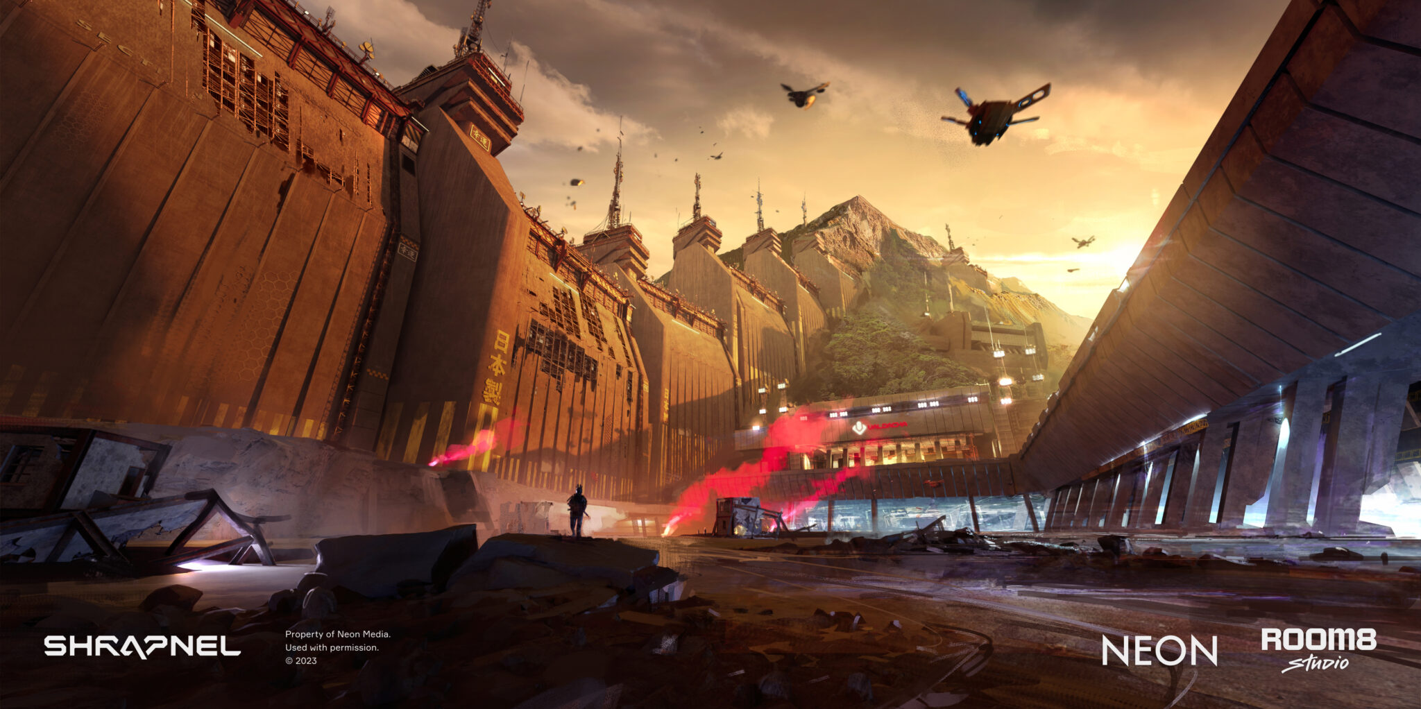 Shrapnel Behind the Scenes Part I: Environment Concept Art - Room 8 Studio